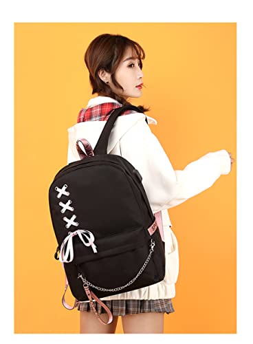 ISaikoy Anime Darling in the FranXX Backpack Shoulder Bag Bookbag Student School Bag Daypack Satchel 1