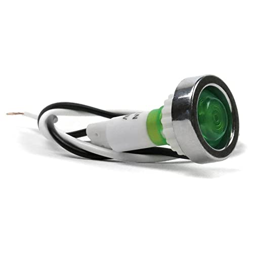 lafengyan Green LED Indicator Light KICSWIND5GN Muscle hot Rod Truck
