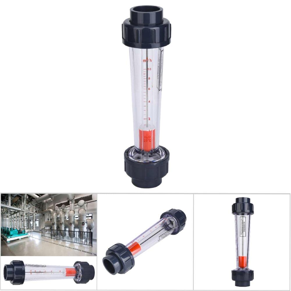 haillusty Accurate ABS Tube Liquid Flowmeter - High Flow Measuring Instrument for 1-10m H Range - LZS-32 Tube Type Flowmeter - Liquid Flow Measuring Device