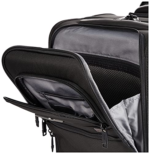 TUMI - Alpha 3 Small Compact 4-Wheeled Briefcase - Black