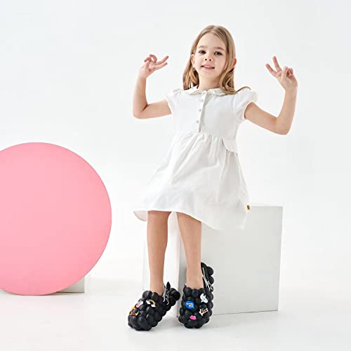 JOOMBE Bubble Slides for Kids, DIY Boys Girls Golf Ball Slides, Toddler Bubble Slides, 2-in-1 Detachable Cloud Slides with Charms and Elastic