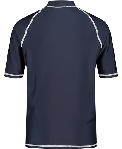 Tommy Hilfiger Boys' Rashguard with UPF 50+ Sun Protection, Navy Blazer K08, 12-14