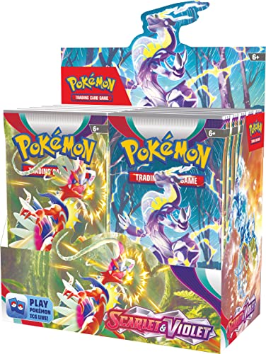 Pokemon TCG: Scarlet & Violet Booster Display Box (36 Packs) …