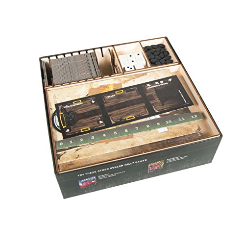 The Broken Token - Betrayal at House on the Hill 2nd ed, 3rd ed, and Baldur's Gate and Expansions Wooden Game Organizer - Wooden Game Organizer Box with Multiple Trays