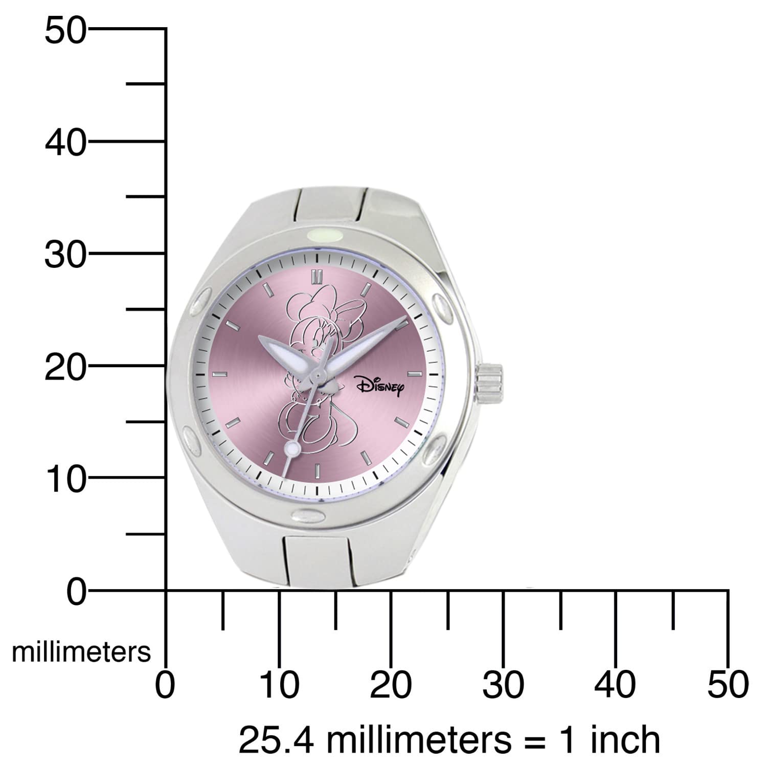 Disney Adult Stainless Steel Fortaleza Analog Quartz Watch