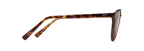Maui Jim Men's and Women's Ah Dang! Polarized Fashion Sunglasses, Tortoise/HCL® Bronze, Medium