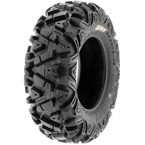 Set of 4 SunF Power.I ATV UTV all-terrain Tire 27x9x14 and 27x11x14, 6PR, 4PCS, Tubeless A033