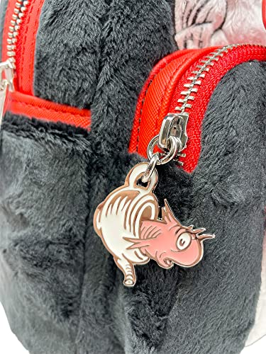 Loungefly Dr Seuss Cat in the Hat Cosplay Womens Double Strap Shoulder Bag Purse