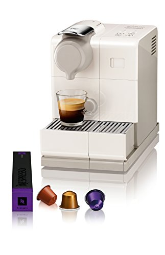 Nespresso Lattissima Touch Original Espresso Machine with Milk Frother by De'Longhi, White