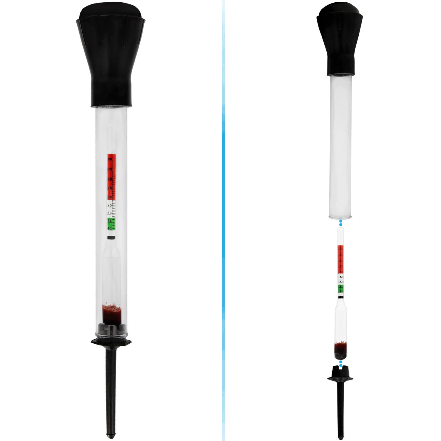 Mighty Max Battery Battery Hydrometer - Acid Tester, Electrolyte Density Checker