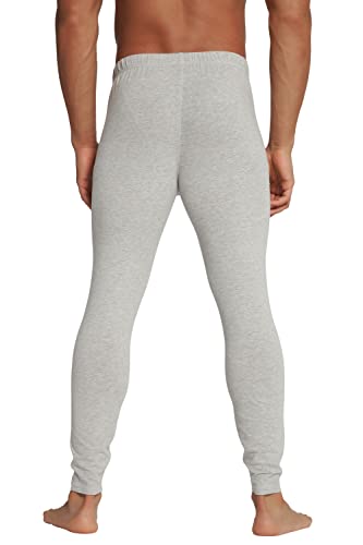 JP 1880 Menswear Big & Tall Plus Size L-8XL Long Underpants Gray Melange XXXXX-Large 816958123