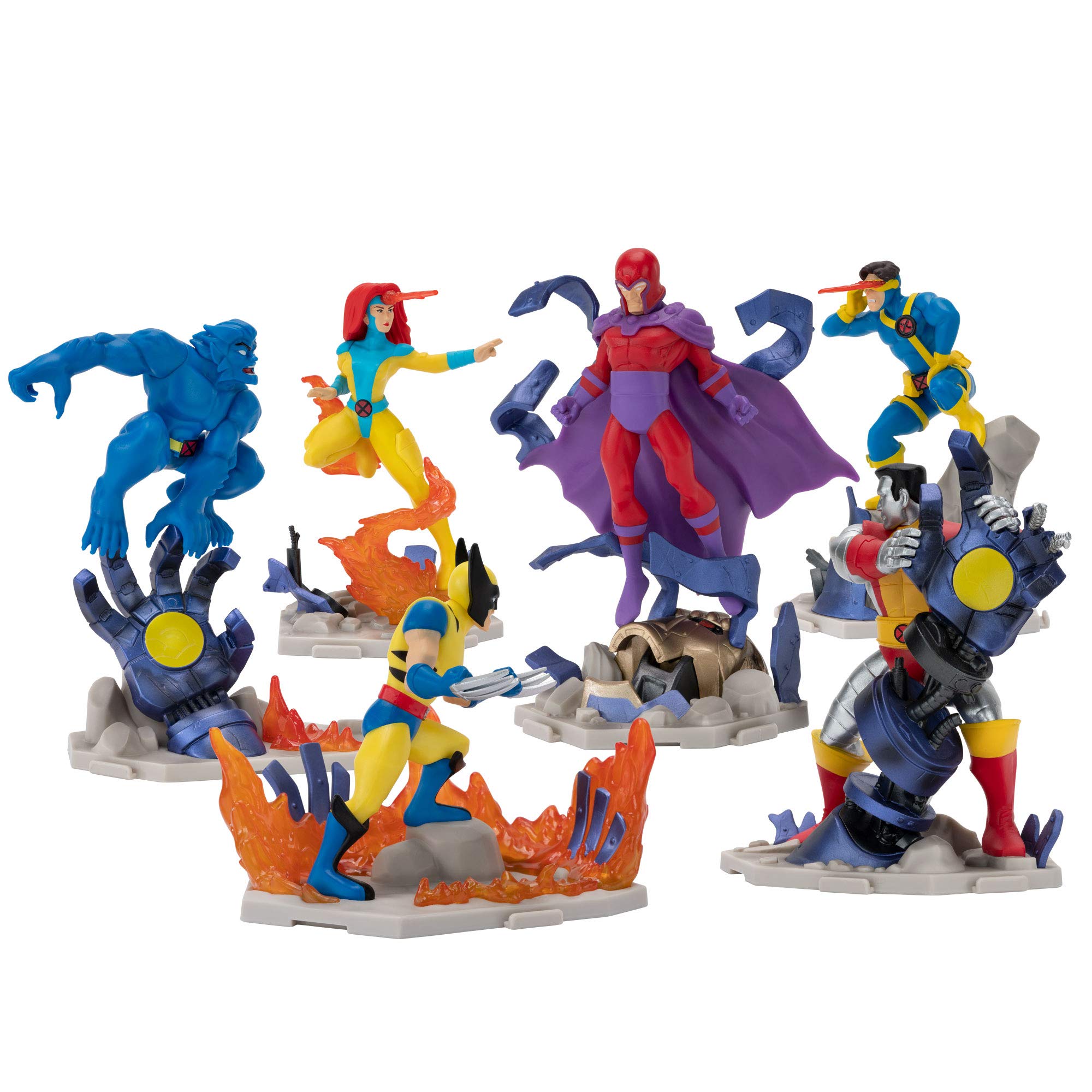 Zoteki X-Men Colossus - 4” Collectible Figure - Collect All Series 1: Fan Favorite Mutant Characters Wolverine, Cyclops, Magneto, Jean Grey, Beast, Colossus, Mystery Chase Variant