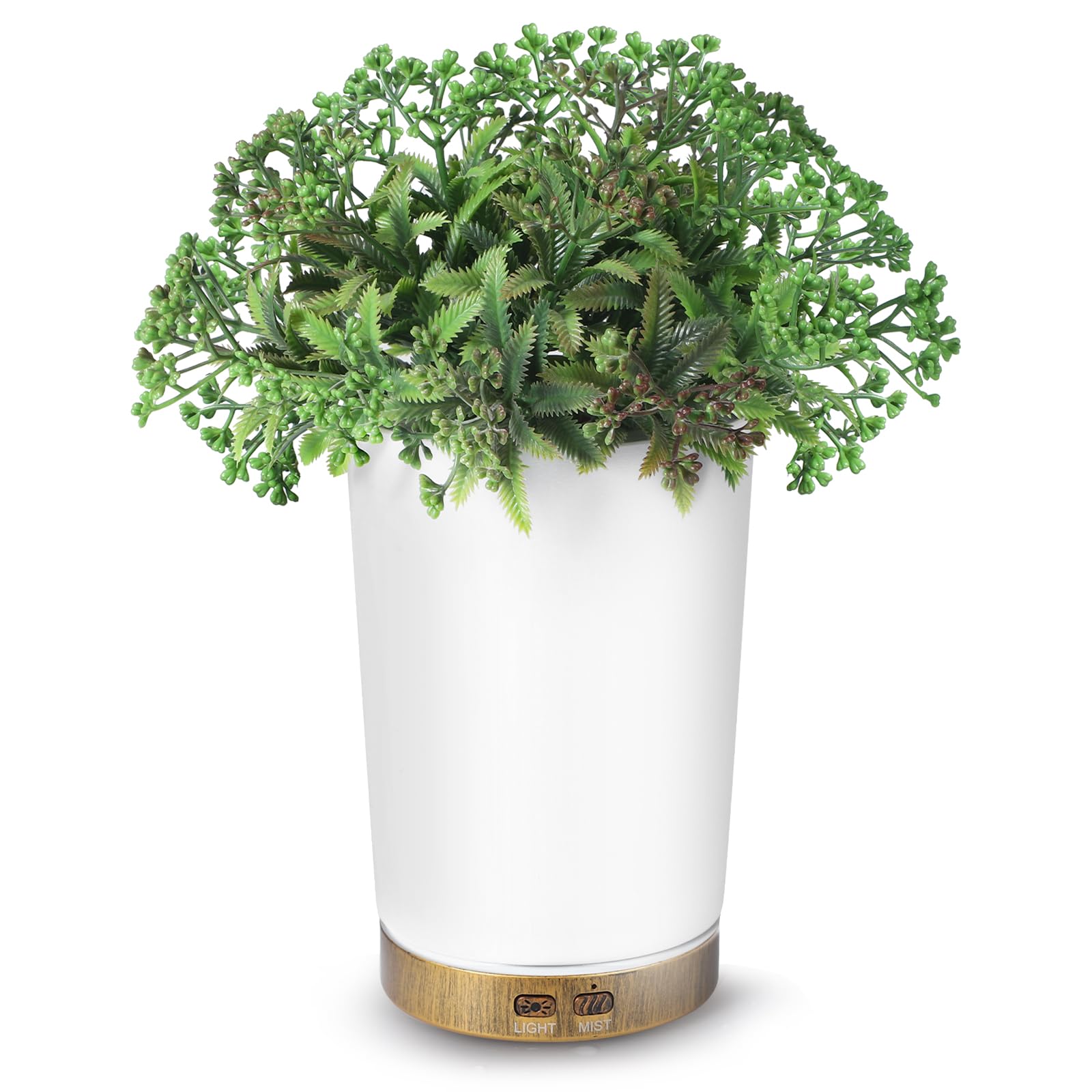 Essential Oil Diffuser, Lavender Plant Potted Aromatherapy Diffuser, 150ml Cold Mist humidifier, Super Quiet and Waterless auto Shut Off, ultrasonic Oil Diffuser for Home Office