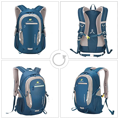 LOCALLION Hiking Daypack, Waterproof Hiking Backpack, 20/25L Cycling Biking Backpacks, Commuter Daypacks for Skiing Camping