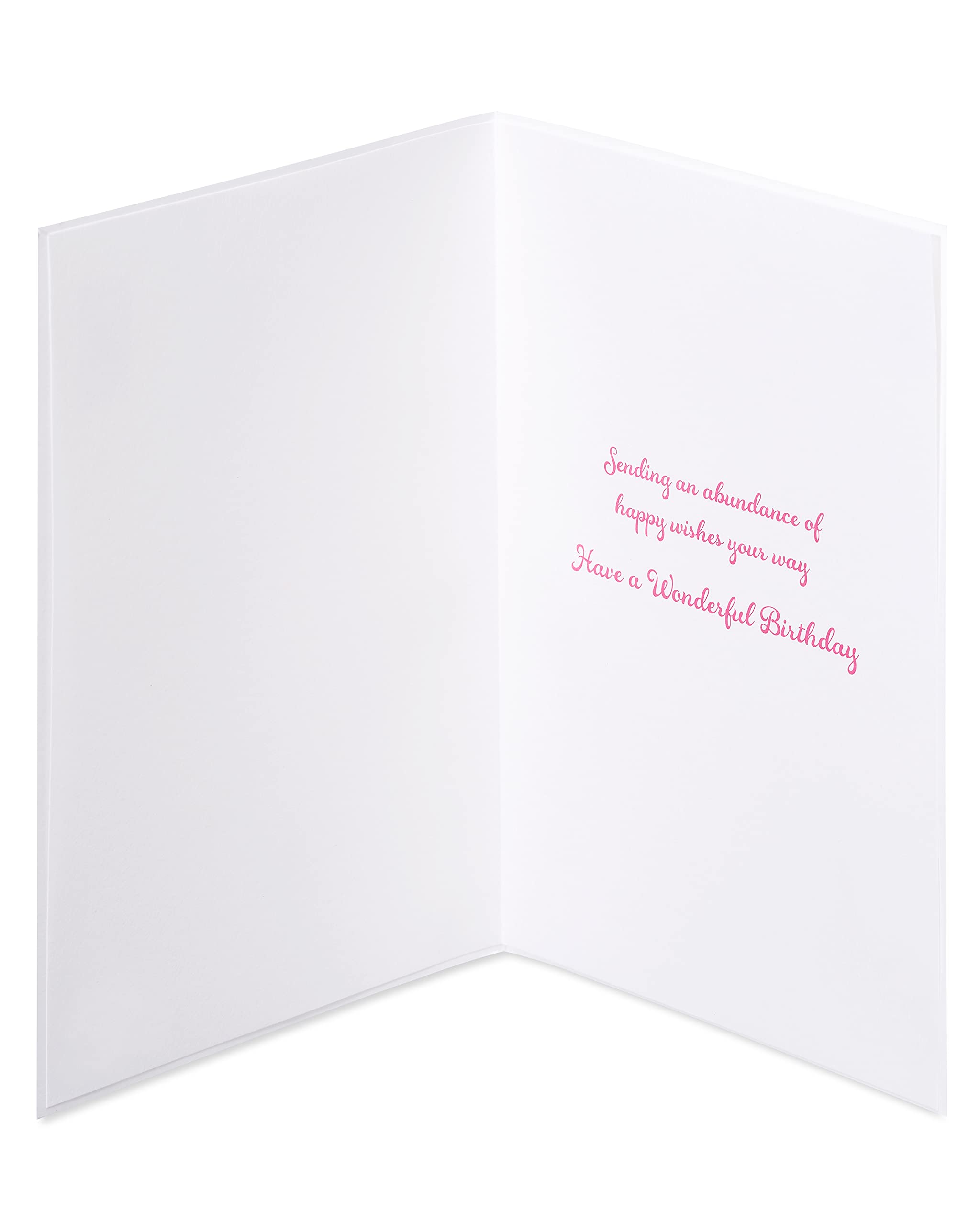 Papyrus Birthday Card for Her - BCRF Partnership (An Abundance of Happy Wishes)