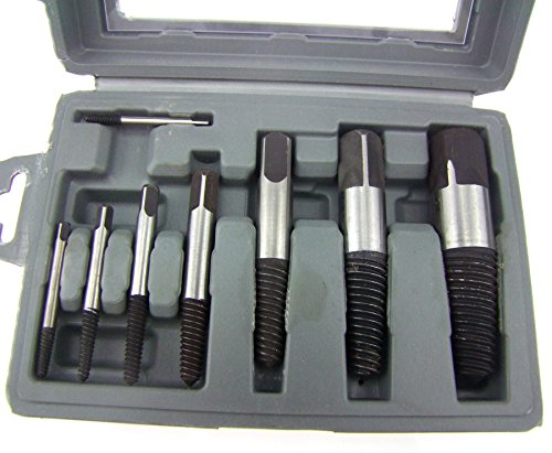 HFS (R) 8 piece Easy Out Screw Bolt Extractor Set