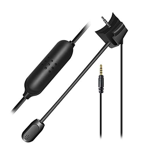 huuGY MicrophCable Boom - Boseheadphs 35 Quiet Comfort 35 II - Headphs Boom MicrophCable with Volume Control & Mute Switch, for Laptop PC Controller