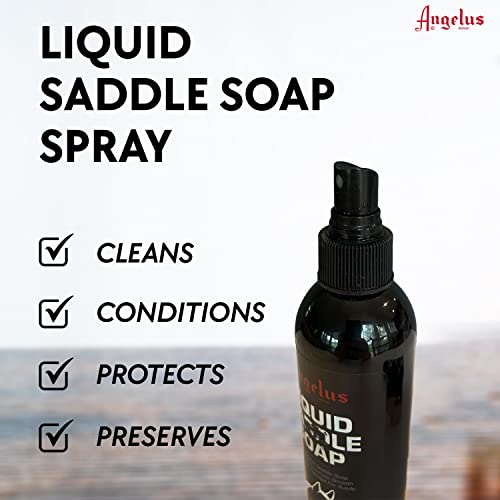 Leather Glycerine Saddle Soap - Protects, Cleans, Conditions, and Polishes Leather - 8oz
