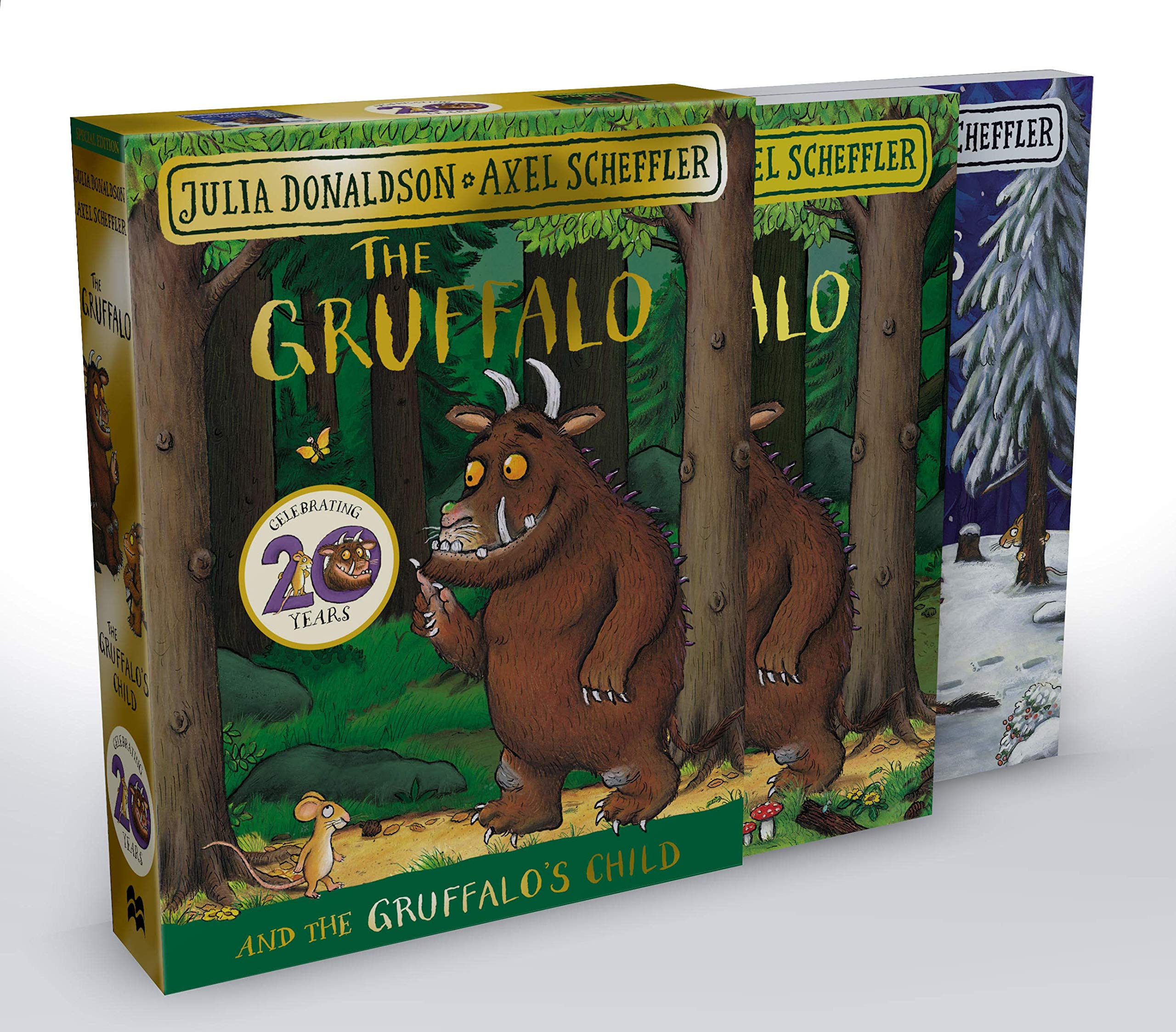The Gruffalo and the Gruffalo's Child Board Book Gift Slipcase