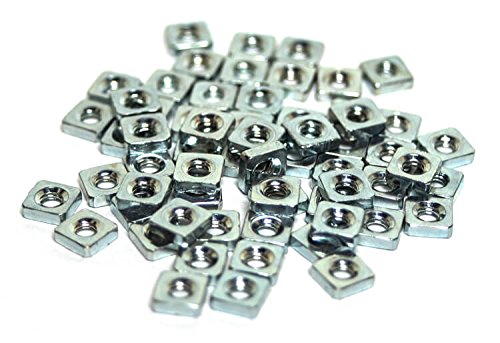Synthrotek Eurorack Rails - 126HP, 100 x 3mm Slide Nuts - Modular Case Hardware