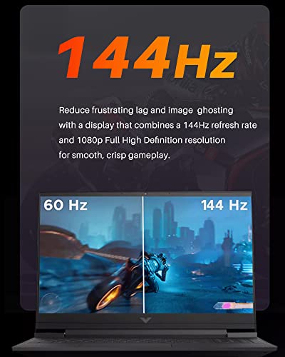 HP 2023 Newest Victus Gaming Laptop, 16.1" 144Hz Display, NVIDIA GeForce RTX 3060, 12th Gen Intel Core i5-12500H(12 Cores), 32GB DDR5 DDR5 | 1TB SSD, Backlit Keyboard, Windows 11, Bundle with JAWFOAL