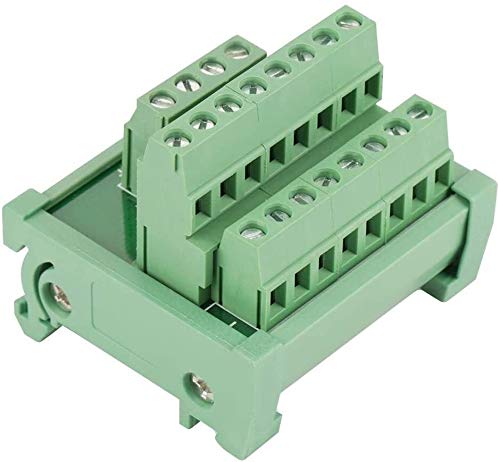 ZYM119 Module Card 2 to 8 Output Module Breakout Card DIN Rail and Panel Mount Power Distribution Circuit Board