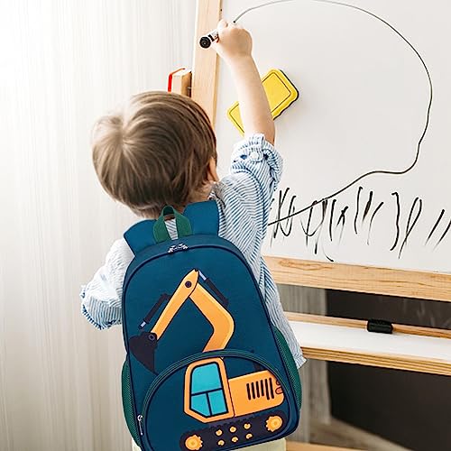 LOIDOU Toddler Backpack Boys 15 Inch Kids Preschool Kindergarten School Backpack Book Bag for Daycare Nursery Travel with Chest Strap,Fits 3 to 8 years old
