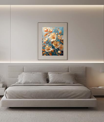 DoMyArt Paint by Numbers Kit for Adults, DIY Acrylic Painting on Canvas Home Decor Wall Art (Street)