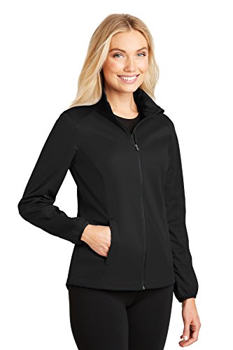 Port Authority Ladies Active Soft Shell Jacket. L717 Deep Black