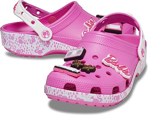 Crocs Unisex Barbie Classic Clogs, Electric Pink, Numeric_5 US Men