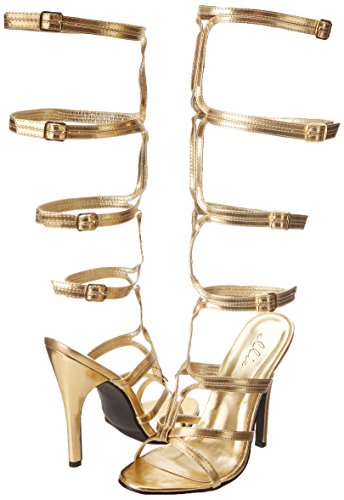 Ellie Shoes Women's 510-sexy, Gold, 8 M US