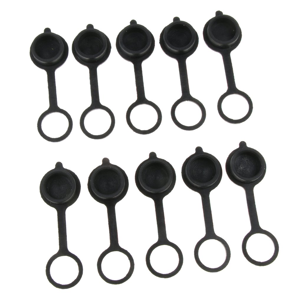 CUTICATE 10pcs Electric Scooter Charge Charging Port Covers Silicone Lid