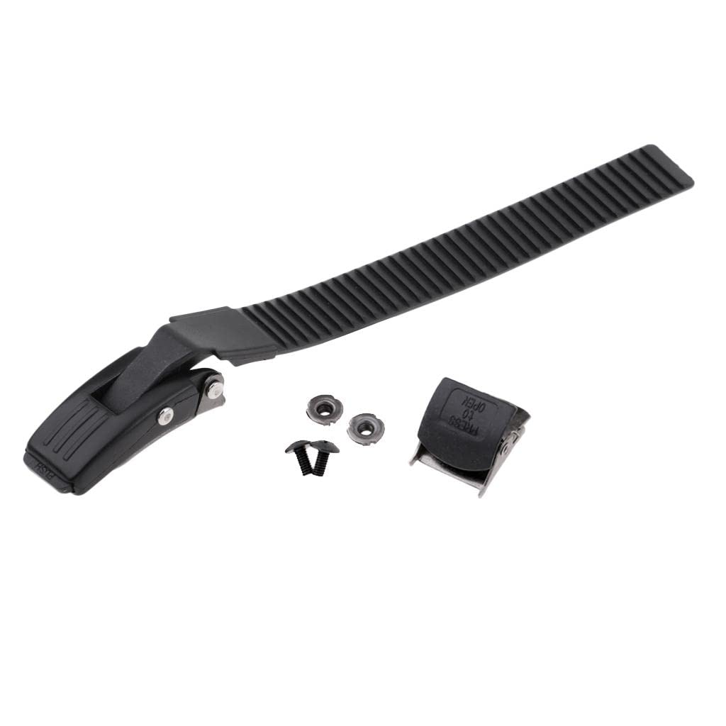 CUTICATE 4 X Replacement Inline Skate Shoes Energy Strap W/Clamp Screw Nut
