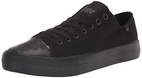 Lugz Mens Stagger Lo Lace Up Sneakers Shoes Casual - Black - Size 9 D