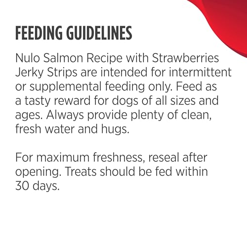 Nulo Premium Jerky Strips Dog Treats, Grain-Free High Protein Jerky Strips made with BC30 Probiotic to Support Digestive & Immune Health