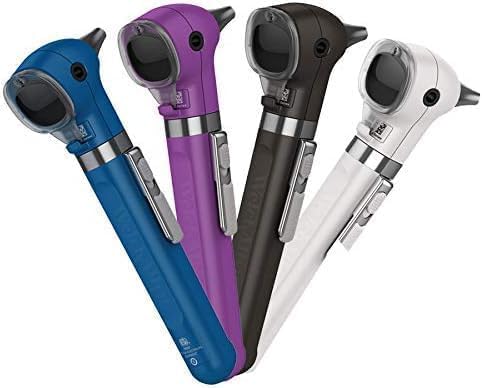 LED Fiber-Optic Otoscope with AA Battery Handle