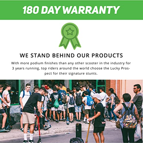 Lucky Crew Complete Pro Scooter - Trick Scooter for Beginner to Intermediate Riders, Ultra