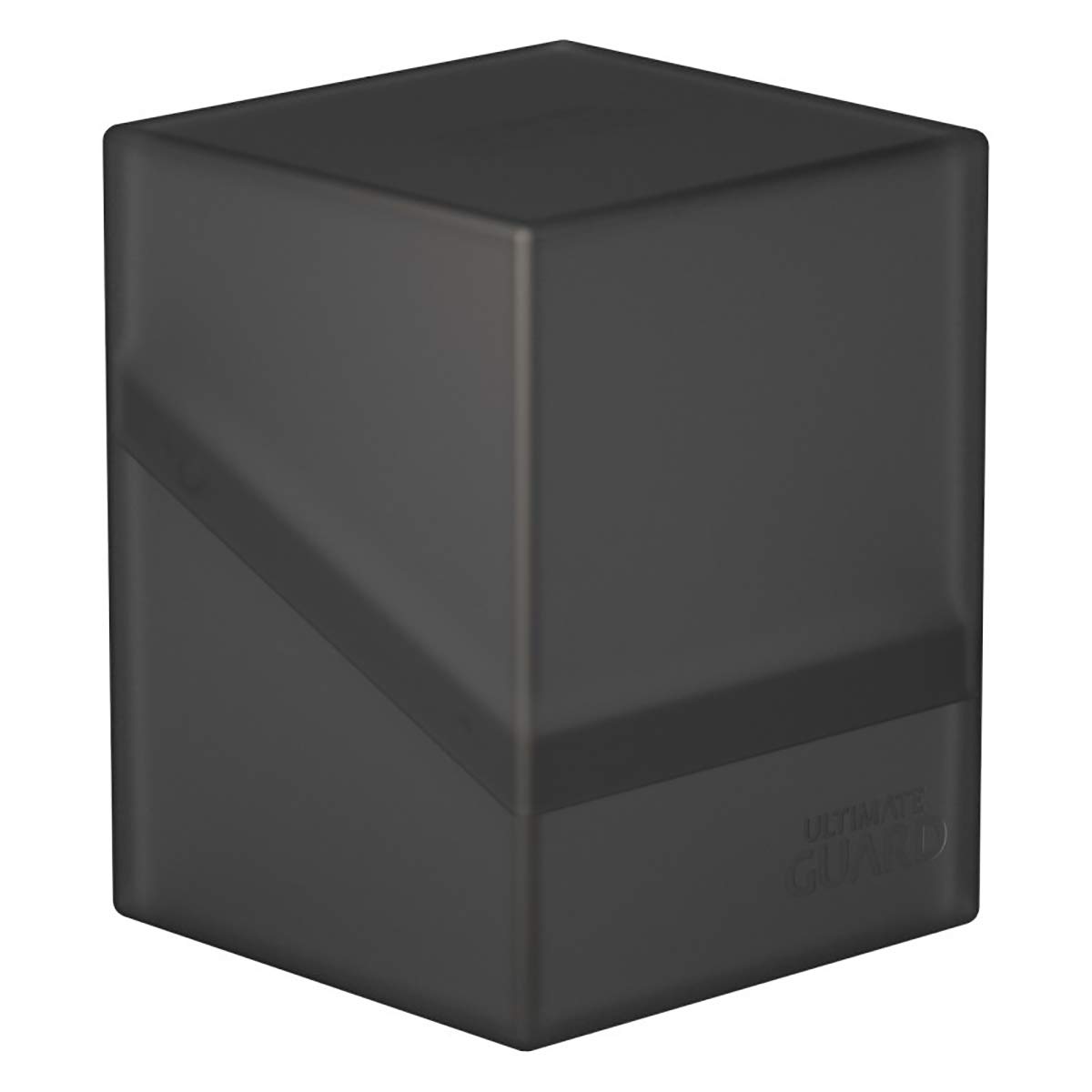 Ultimate Guard Boulder 100+, Deck Case for 100 Double-Sleeved TCG Cards, Onyx, Secure & Durable Storage for Trading Card Games, Soft-Touch Finish