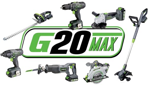 Genesis G20MAX GLID20B 20V Cordless 1/4" Impact Driver with Battery and Charger 2.0Ah, 1600 in-lbs, 2 Year Warranty