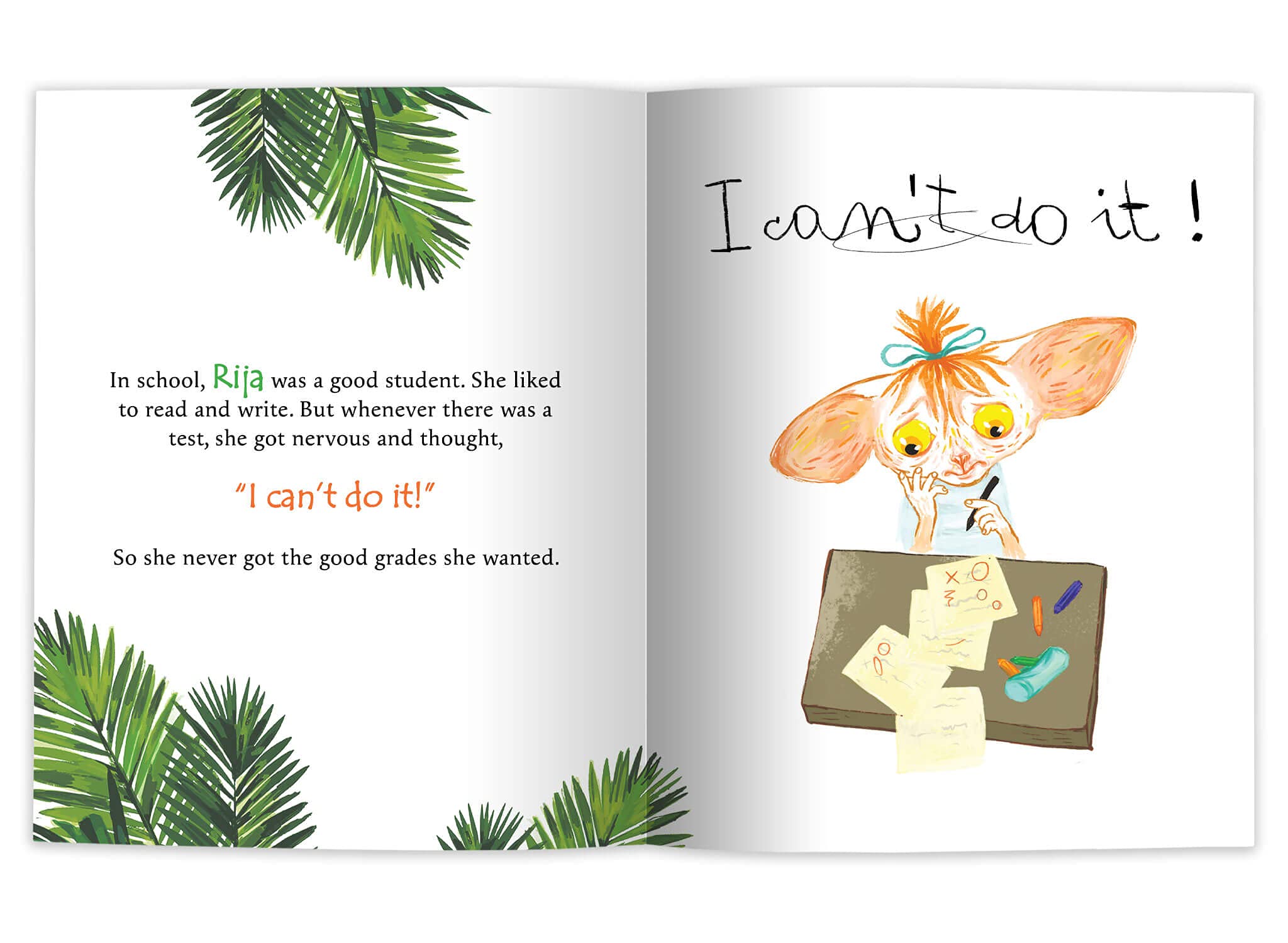 The Secret Words - Children’s Growth Mindset Book for Ages 4-8, How to Step Outside Your Comfort Zone & Develop a Can-Do Approach - Transform Anxiety Into Courage & Confidence