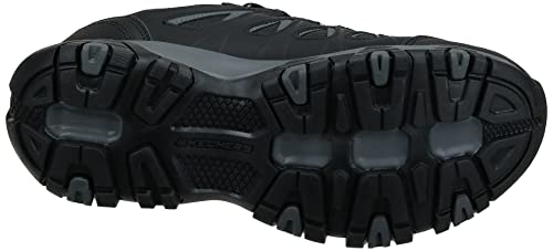 SKECHERS Mens Terrabite Black/Charcoal 10.5 EE - Wide