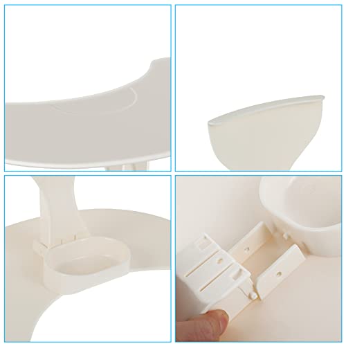 Tray Accessory Compatible with Bumbo Floor Seat for Baby, Baby Floor Seat Tray for Feeding and Play, Easy to Install and Remove Floor Seat Activity Tray Accessory for Booster Seat (1pcs)