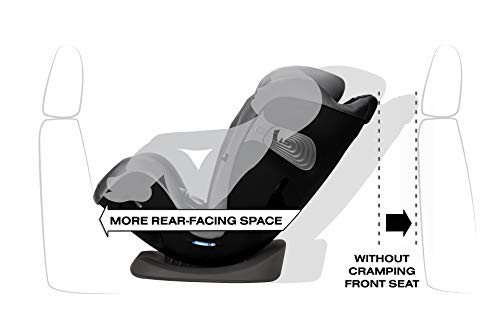 Cybex Eternis S, All-in-One Convertible Car Seat, 12-Position Height-Adjustable Reclining Headrest, Side Impact Protection, Manhattan Grey, 120 lb