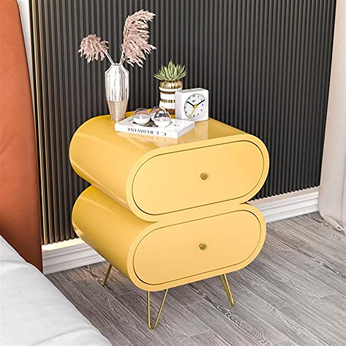 HIGOH Bedside Table Bedside Table Bedroom Home Small lockers Bedside Table (Color : Green)