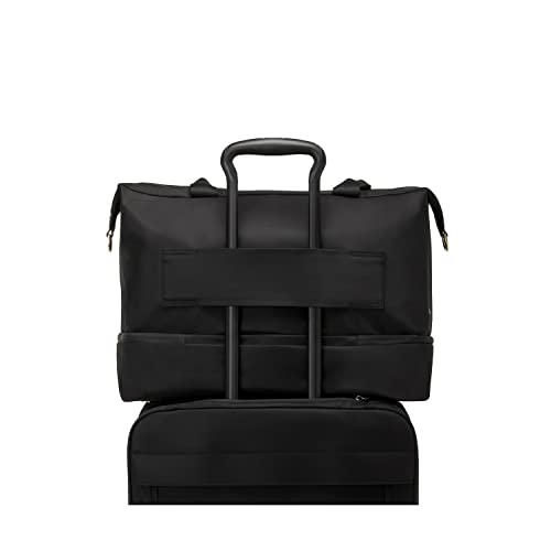 TUMI Voyageur Contine Weekender - Weekender Bag for Travel, Business - Travel Weekender for Women & Men - Black & Gold