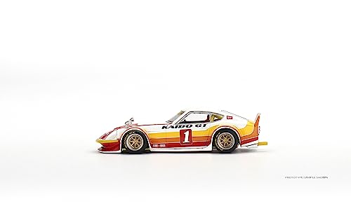 MINI GT Datsun KAIDO Fairlady Z Kaido GT V1#1 Red with White (Designed by Jun Imai) Kaido House Special 1/64 Diecast Model Car KHMG029