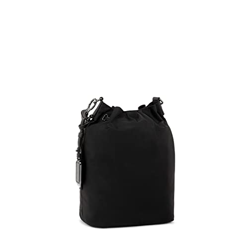 TUMI Voyageur Sabetha Bucket Crossbody - Black/Gunmetal