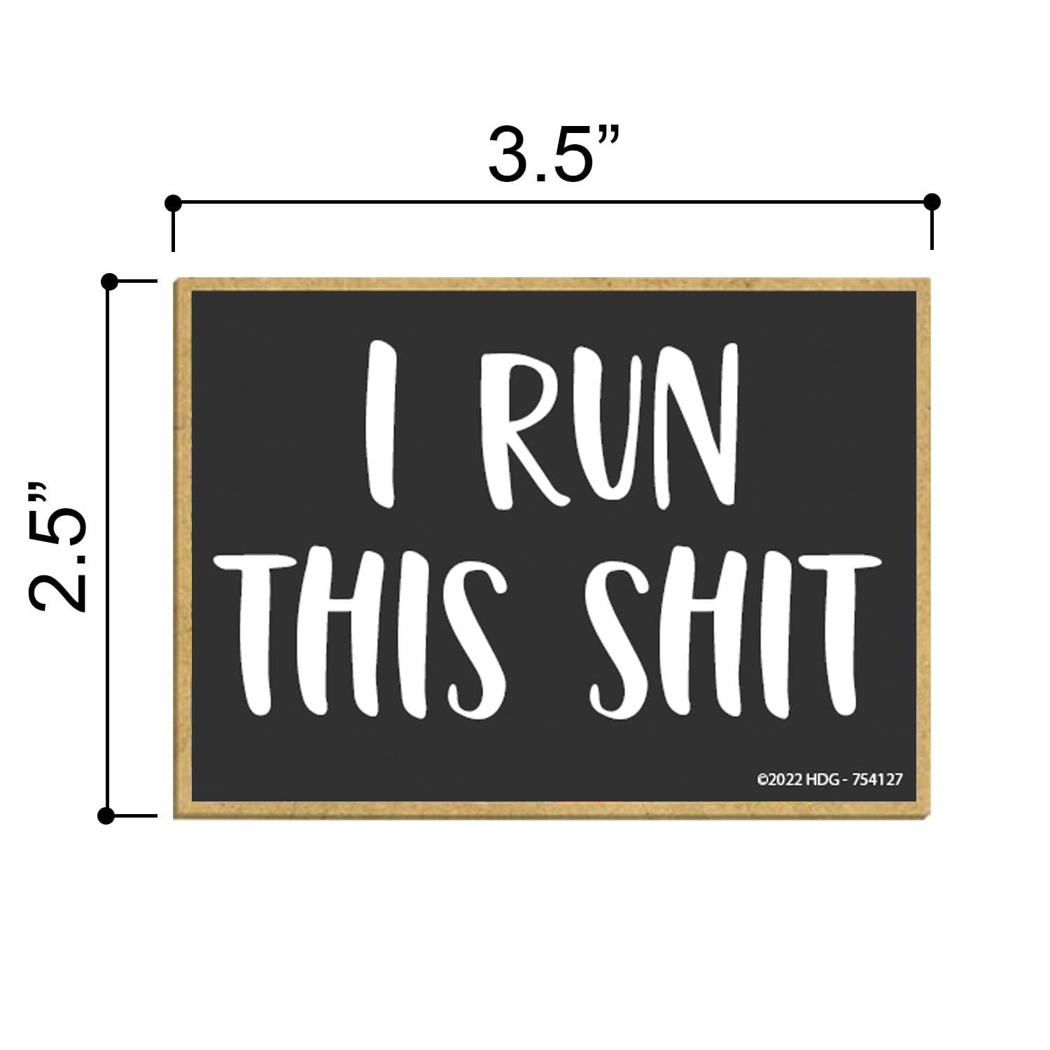 Honey Dew Gifts, If You See Me Talking to Myself I'm Getting Expert Advice, 3.5 Inches by 2.5 Inches, Made in USA, Refrigerator Magnets, Fridge Magnets, Decorative Magnets