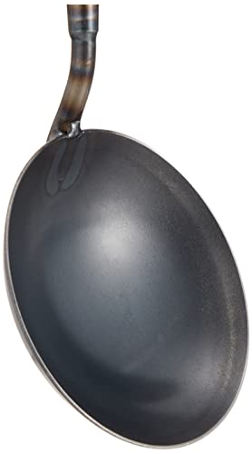 Endoshoji TKG ATYA801 Chinese Ladle, For Fried Rice, Outer Diameter x Handle Length 4.1 x 8.5 inches (105 x 215 mm), Capacity Estimated 5.9 fl oz (150 cc), The More Oil Becomes Better and Easier to