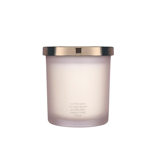 Hairitage Light Me Up Cherry & Amber Scented Candle - Cotton Wick & Soy Wax Blend - Aromatherapy Single Wick Candle - Relaxing Candle Gift for Women and Men - 7 oz. Jar
